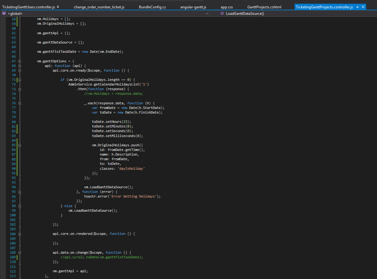 Error Loading Timespans · Issue 764 · Angular Ganttangular Gantt · Github