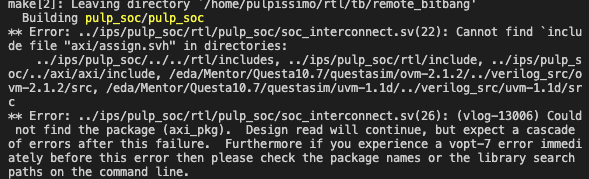 update-ips scripts seems NOT git clone AXI module · Issue #214 · pulp-platform/pulpissimo · GitHub