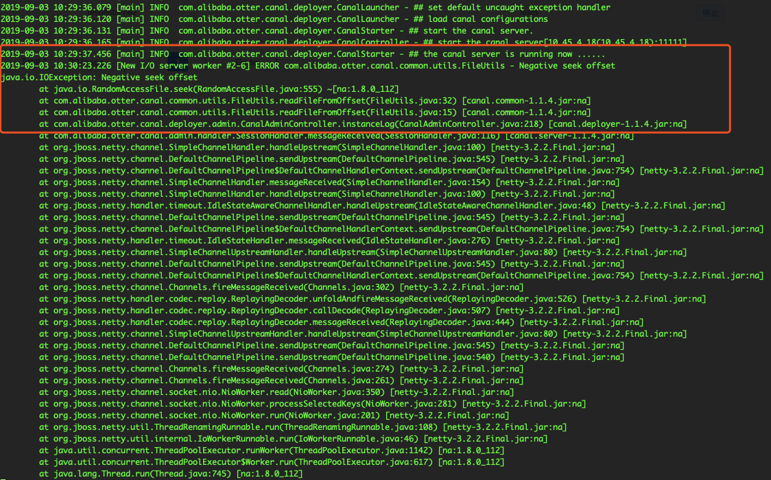 canal admin 添加instance 异常 · Issue #2129 · alibaba/canal · GitHub