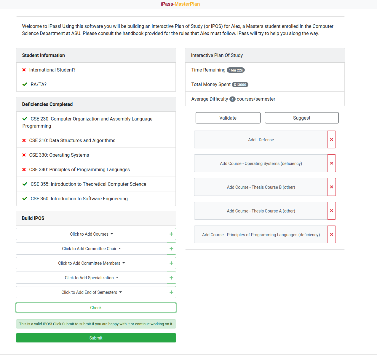 Validate button is saying that the IPOS is invalid but check button still accepts it · Issue #6 ...