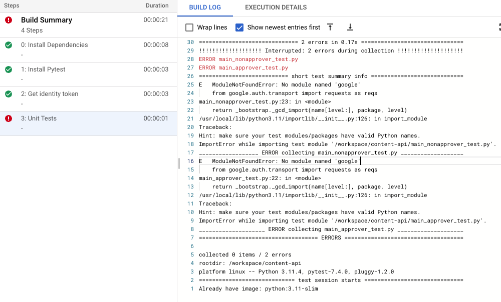 Resolve persistent `api-unit-test` trigger failures blocking renovate ...