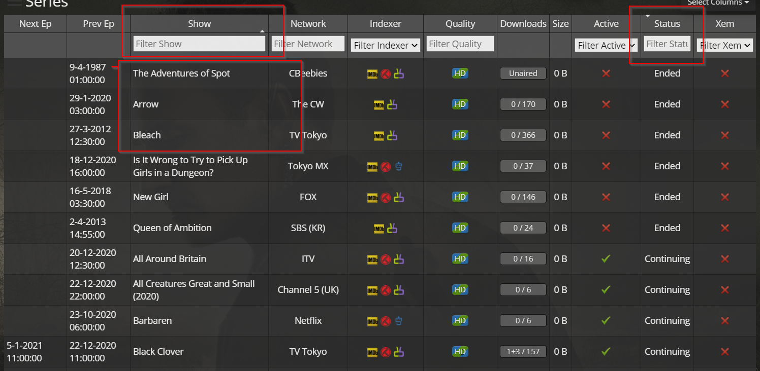 Sorting with article "The" even though option is disabled on main page · Issue #8911 · pymedusa ...