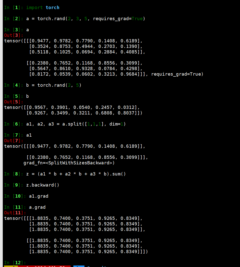 The Gradient Through `split Function Maybe A Little Wrong · Issue 37827 · Pytorchpytorch · Github