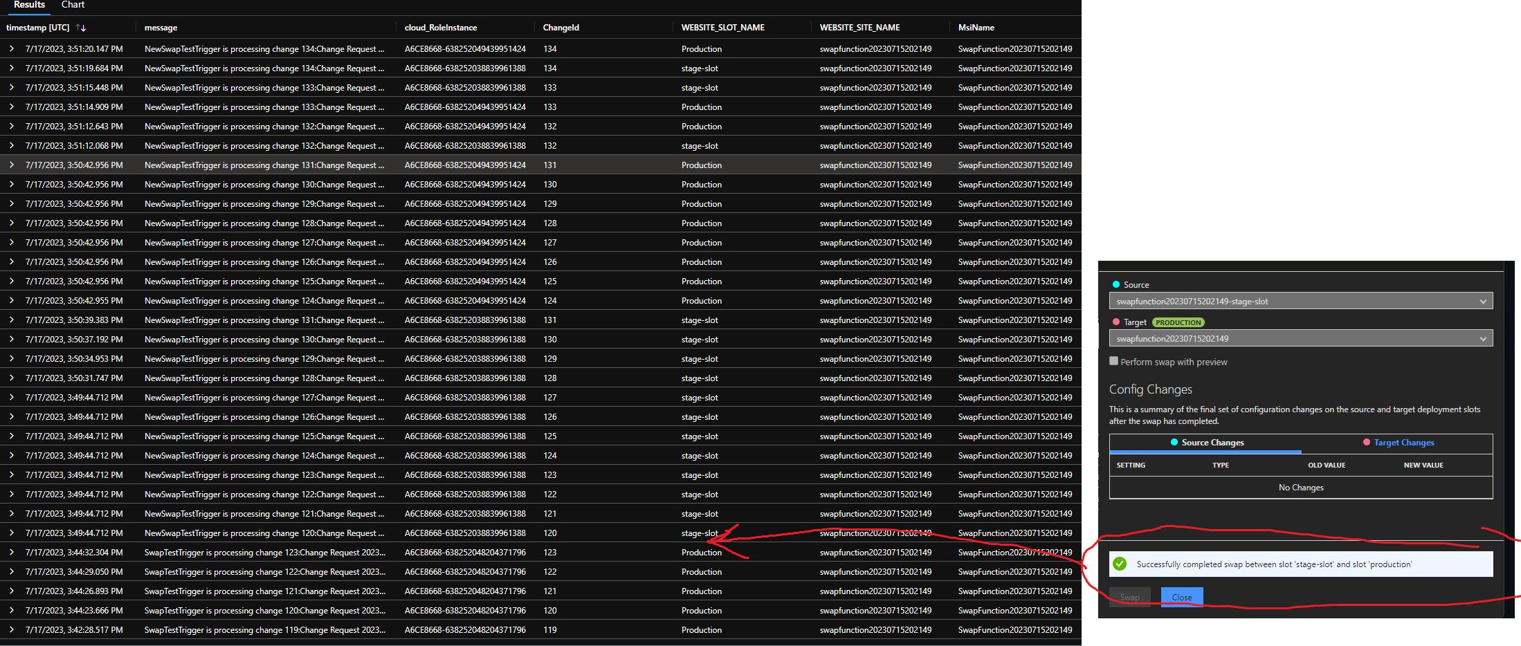 Investigate how to handle the situation where Disabled Functions can continue to run during a ...