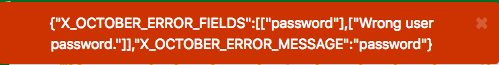 Form validation Flash messages X_OCTOBER_ERROR_FIELDS · Issue #4072 · octobercms/october · GitHub