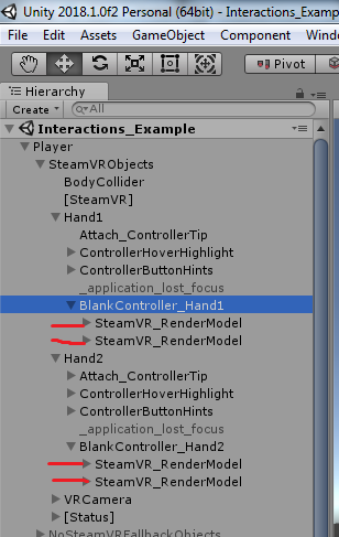 Duplicate SteamVR_RenderModel's created in InteractionSystem sample scene · Issue #85 ...