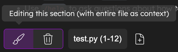 [CON-185] people don’t know that the context above and below cursor is ...