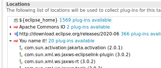 Allow to give the Maven part in the pde target editor a name · Issue #427 · eclipse-m2e/m2e-core ...
