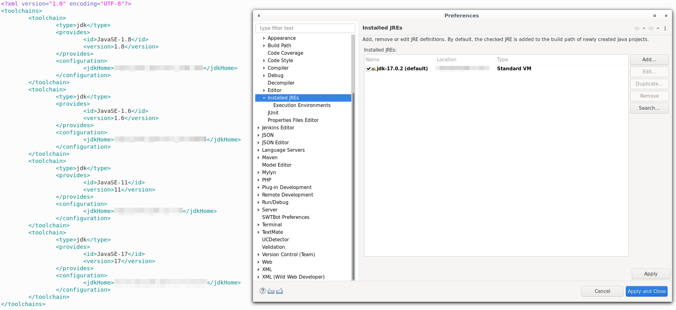 Automatically Add Configured Toolchains · Issue 939 · Eclipse M2e M2e Core · Github