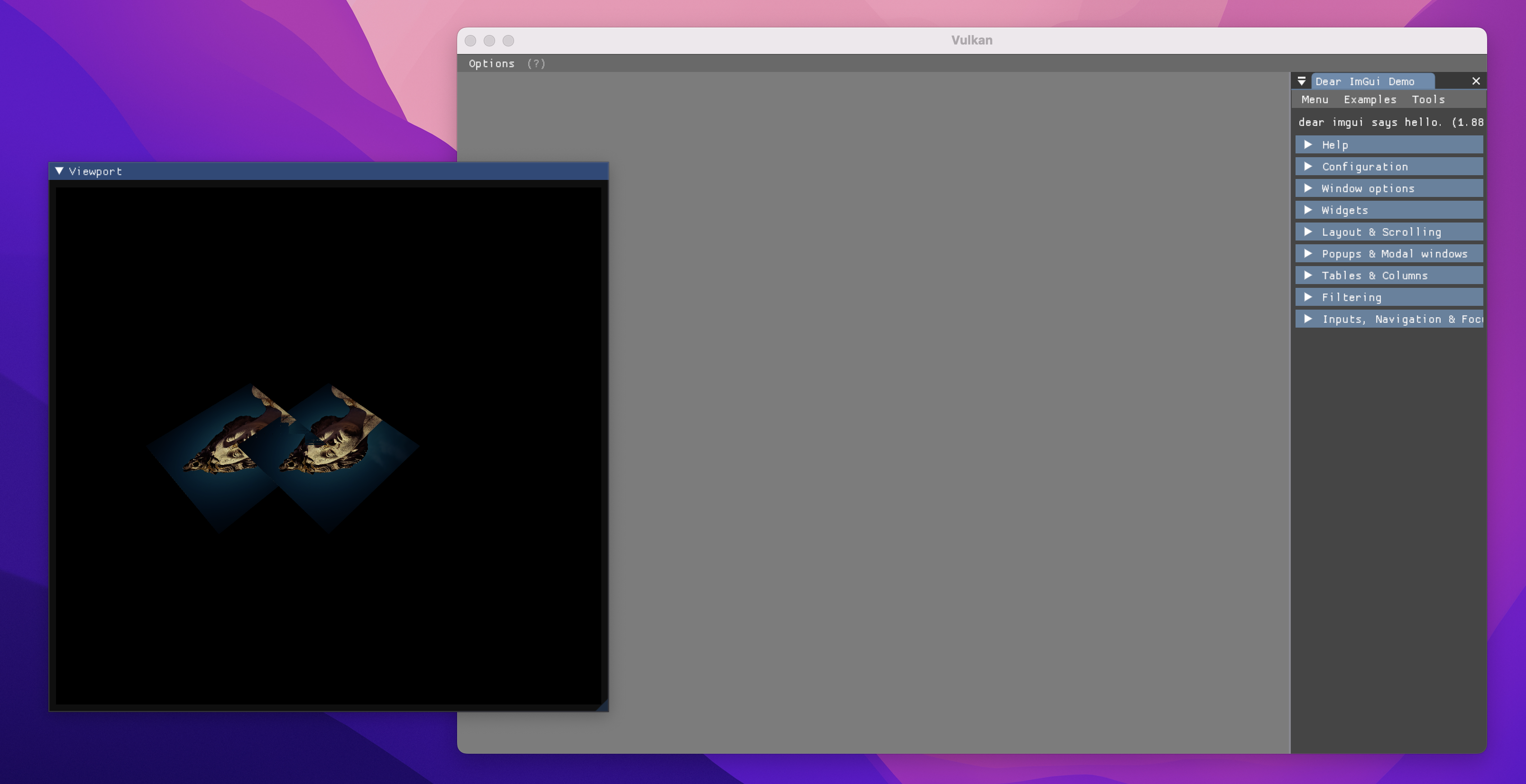 Use with existed renderpass show rasterizationSamples does not match the number of samples of ...