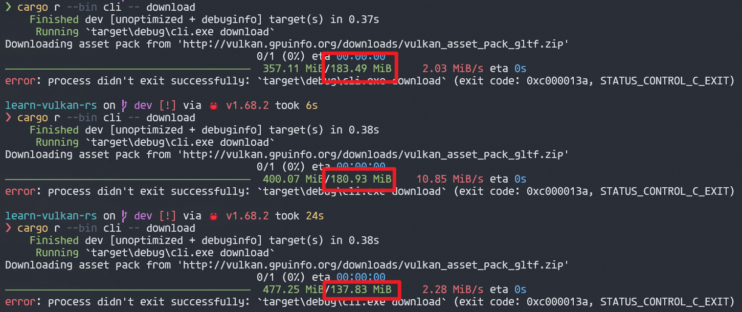 Resume download indicator show wrong total file size · Issue #59 · rgreinho/trauma · GitHub