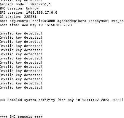 SMCProcessor not working for Broadwell-EP (e5 2690v4) on ventura · Issue #2280 · acidanthera ...