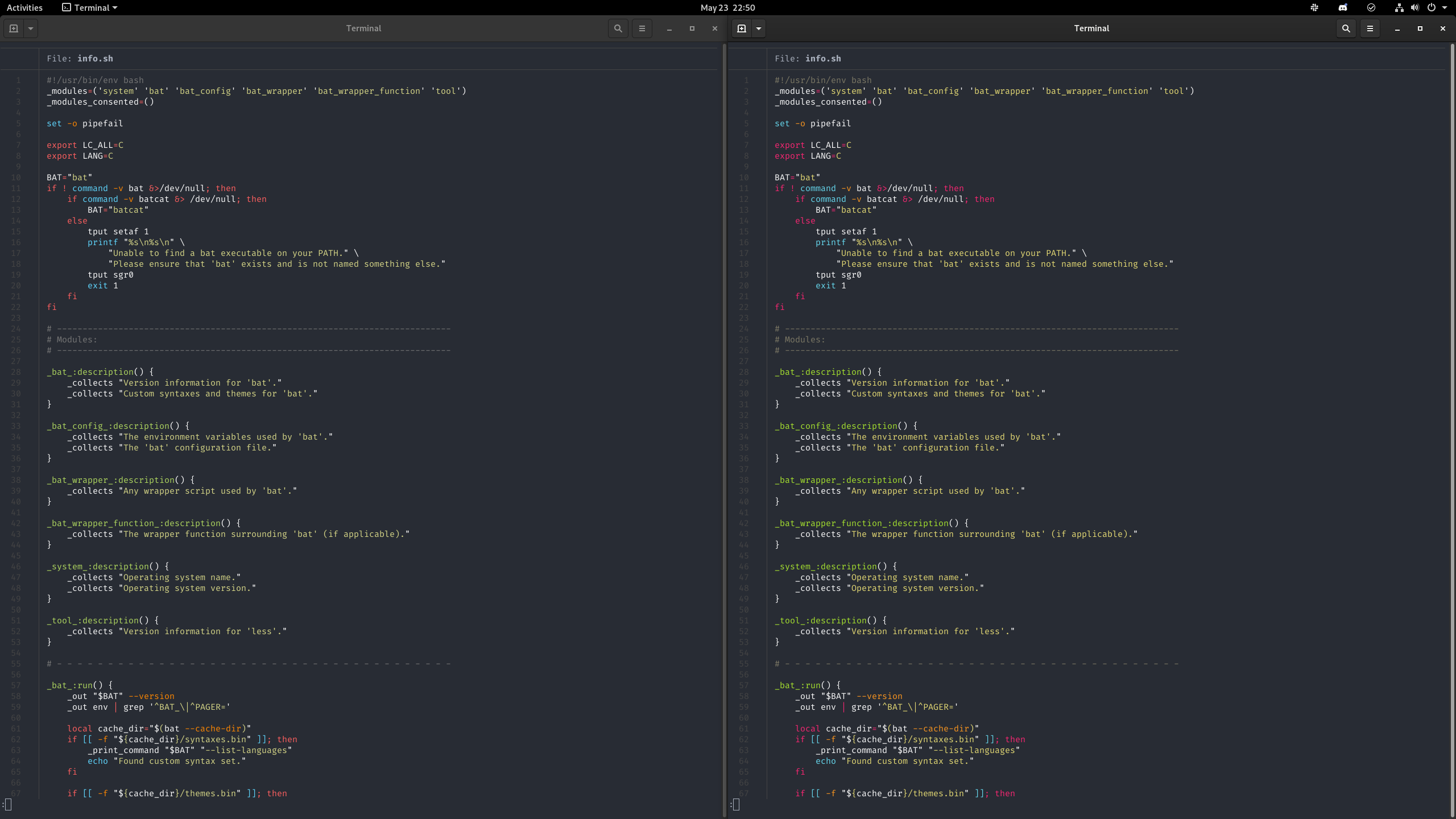 Color difference over ssh · Issue #1011 · sharkdp/bat · GitHub