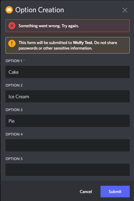 Add Support For Text Input Forms · Issue 2119 · Discord Jdajda · Github