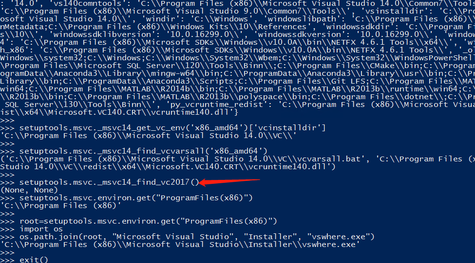 [BUG] `-requiresAny` is not recognized by Visual Studio 2017