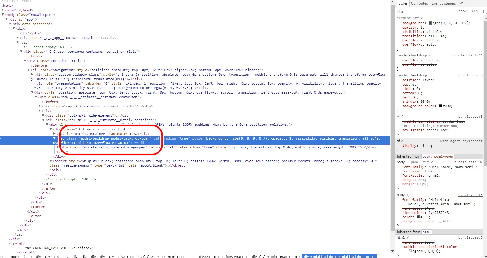 Browser Scroll Disappear When A Sub Modal Is Open · Issue 15 · Minhtranite React Modal