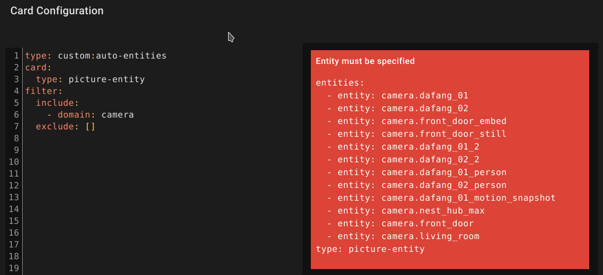card type: picture-entity doesn't work · Issue #204 · thomasloven/lovelace-auto-entities · GitHub