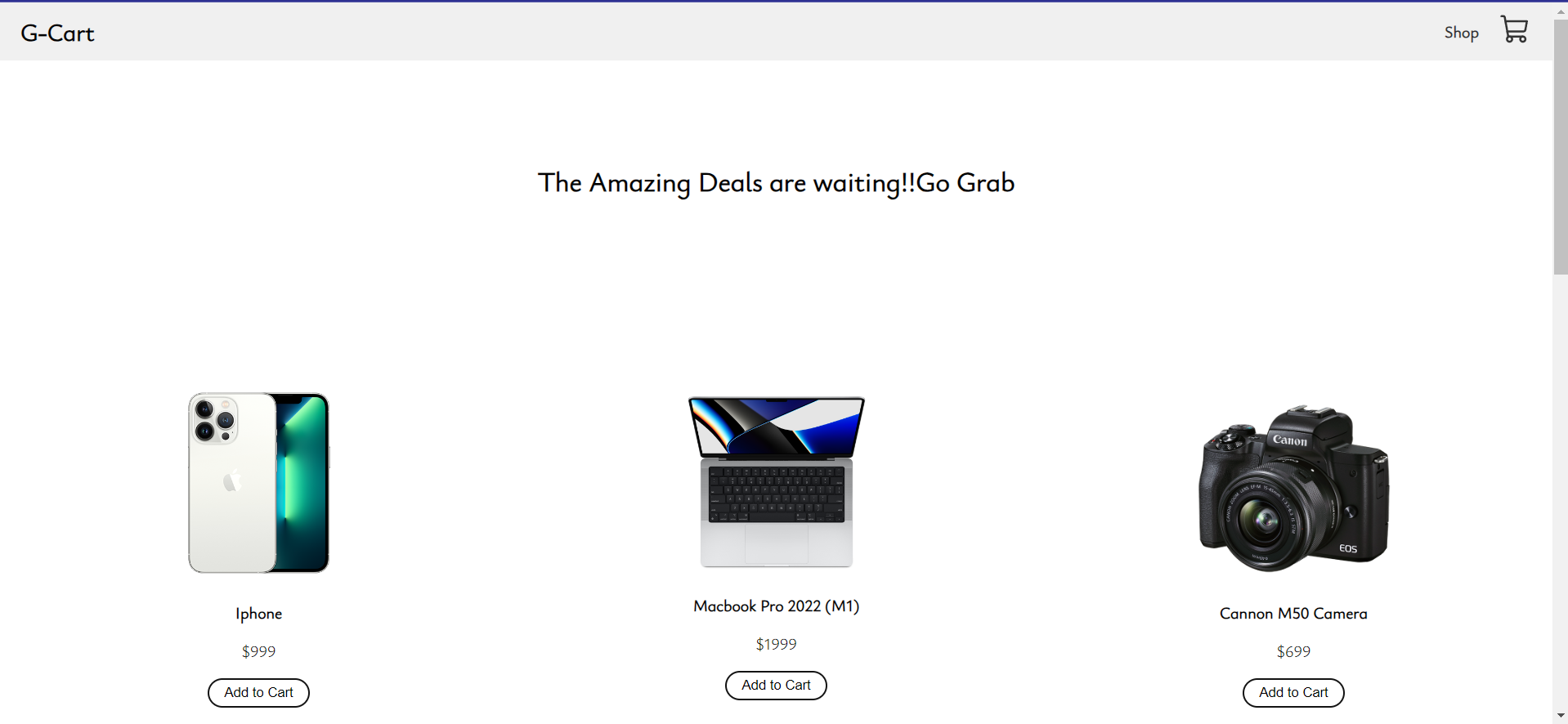 GitHub - GowthamaViknesh/Context-API: Shopping created by using React hook as context API to ...