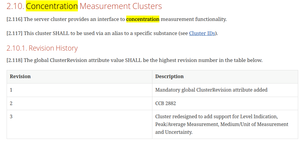 [1.3] Concentration Measurement XML has to be updated as per spec · Issue #30302 · project-chip ...