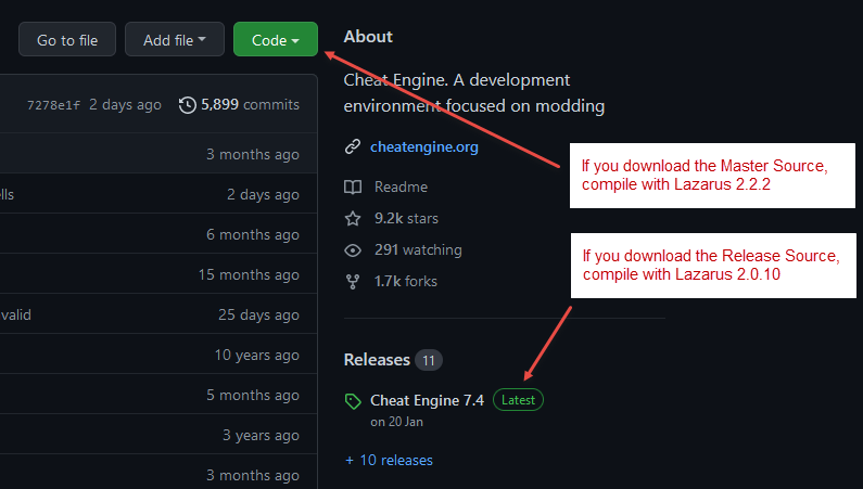 not compiling due to tsyn error · Issue #2386 · cheat-engine/cheat-engine · GitHub