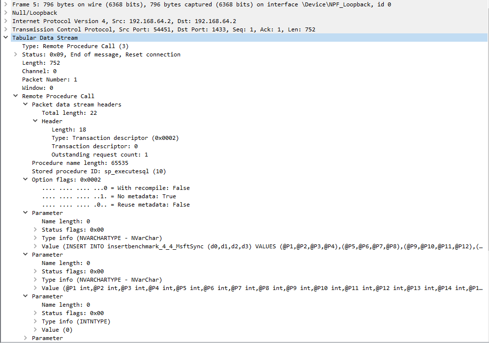 Poor INSERT performance with ExecuteNonQuery() and many parameters · Issue #974 · dotnet ...