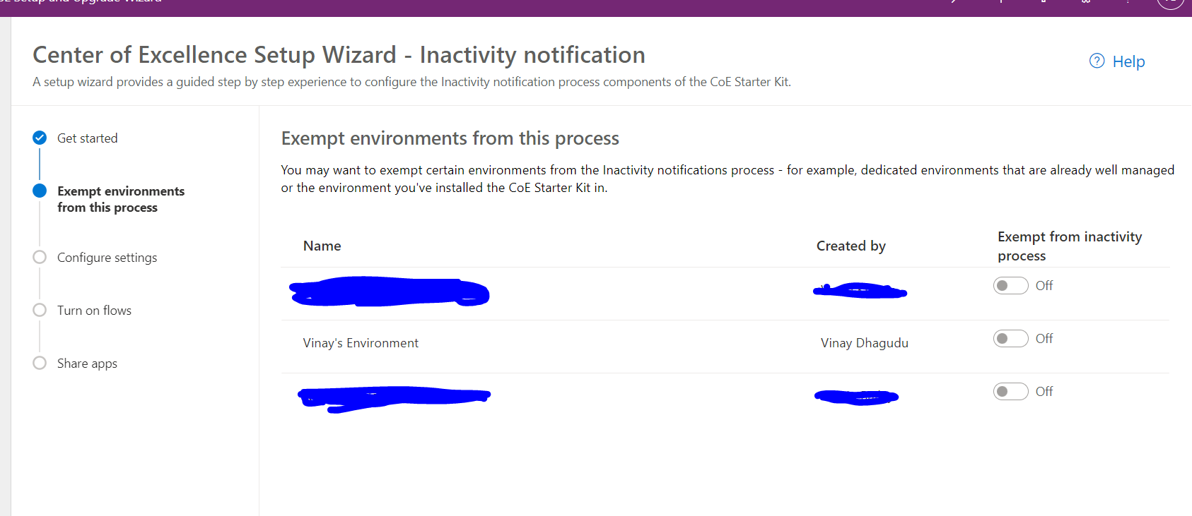 [CoE Starter Kit - QUESTION] QUESTION I have a setup for Inactivity notification with few ...
