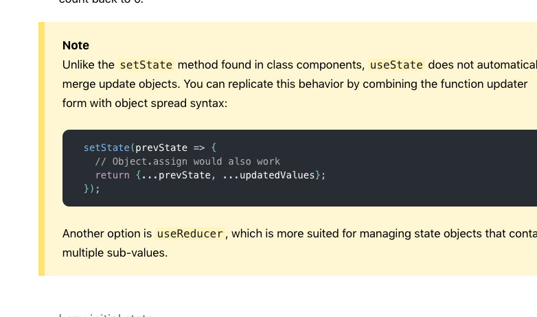 Docs Formatting For Code Blocks Nested In Blockquote · Issue 14778 · Facebookreact · Github 2784