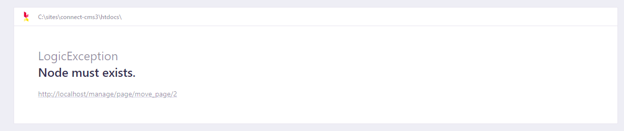 【ページ管理】ルートURL（HOME）を移動先として指定するとシステムエラー · Issue #921 · opensource-workshop/connect-cms · GitHub