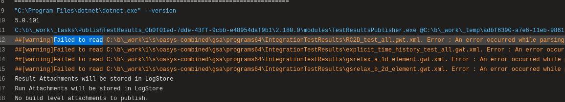 Publishtestresults Task Warning `failed To Read` Should Fail Task · Issue 14786 · Microsoft