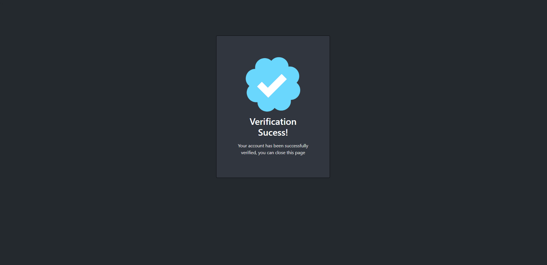 GitHub - vkxd/verification: A Verified Page