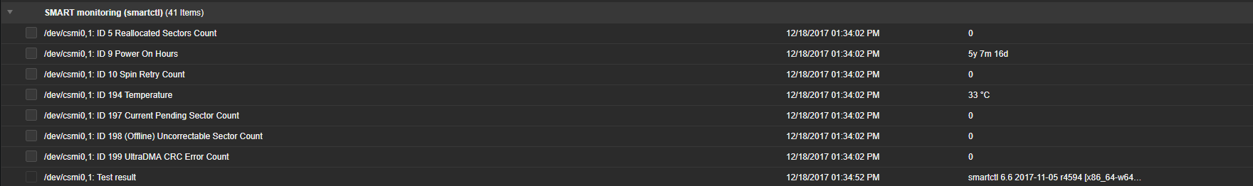 Make items and UserParams compatible with dev names like "/dev/csmi0,0" · Issue #10 · v ...