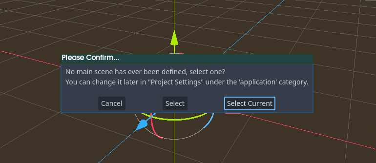When asking for setting main scene, also ask for adding default environment and directional ...