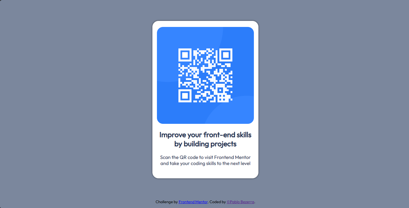 GitHub - PabloBezerra/QrCode: Meus Exercicios de HTML,CSS e JavaScript ...