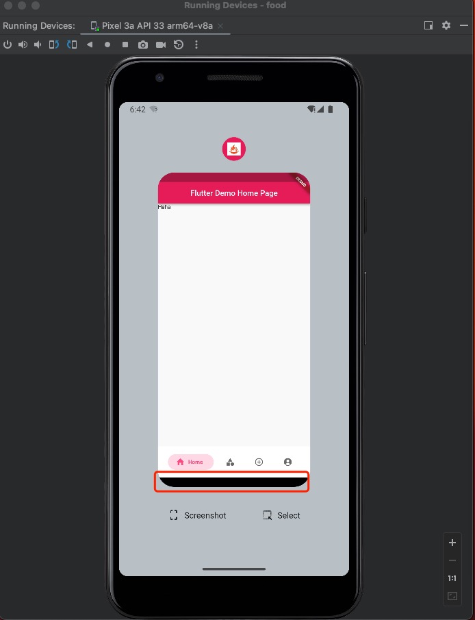 Bottomnavigationbar With A Black Line In Bottom · Issue 126765 · Flutter Flutter · Github