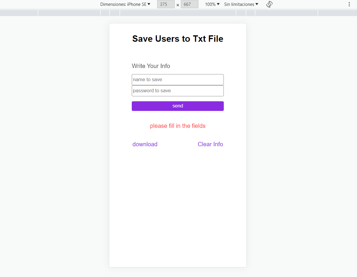 GitHub - catzSpace/text_file: a web site to save usernames in txt files, allows you to download ...
