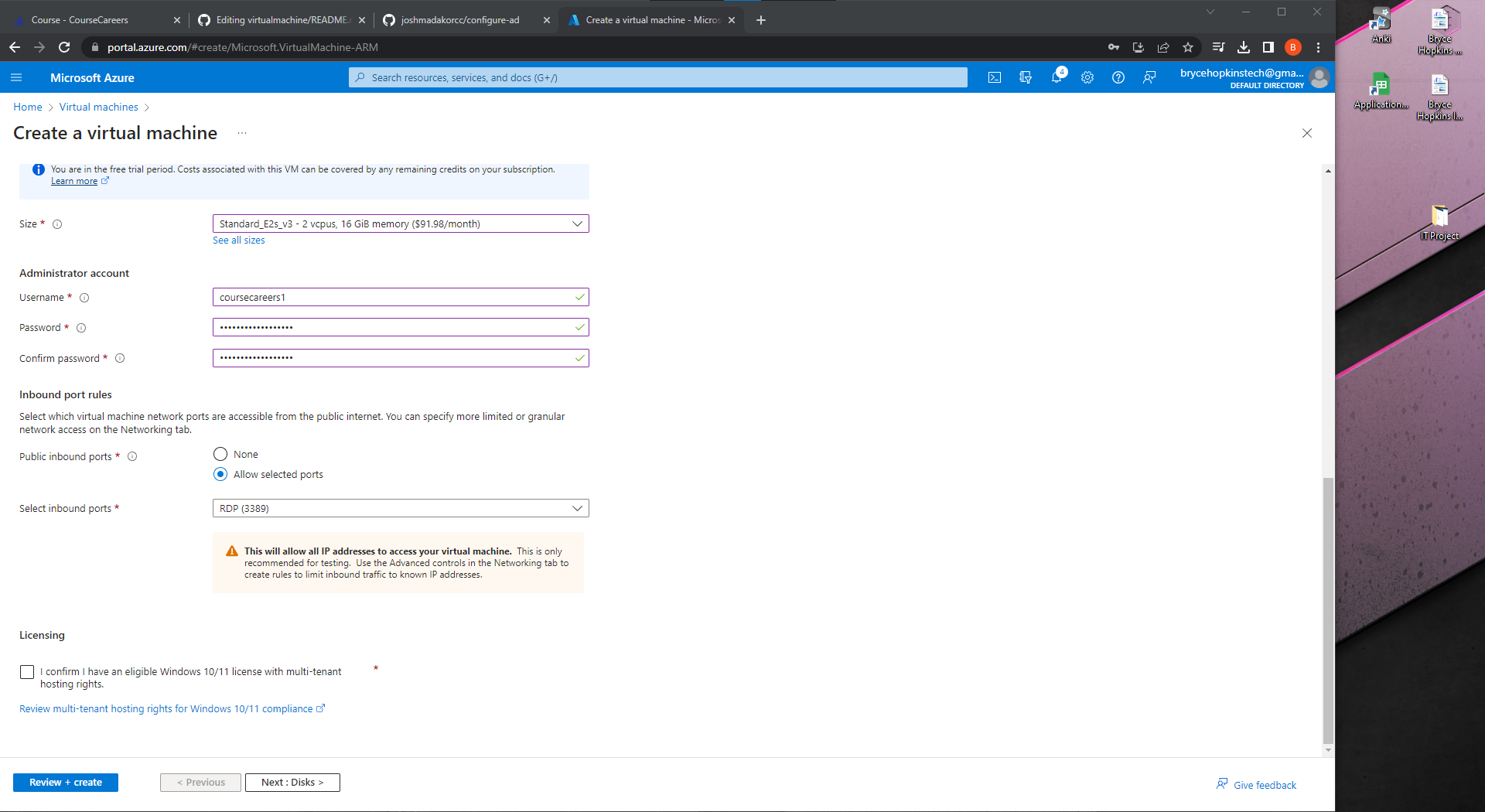 GitHub - Brycehopkinstech/virtualmachine
