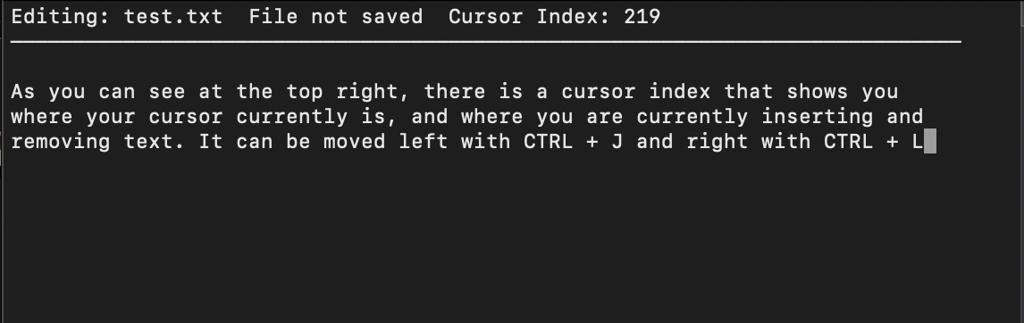 Github Omrawaleyt Write Plus Plus Terminal Based Text Editor T Write Is A Terminal Based