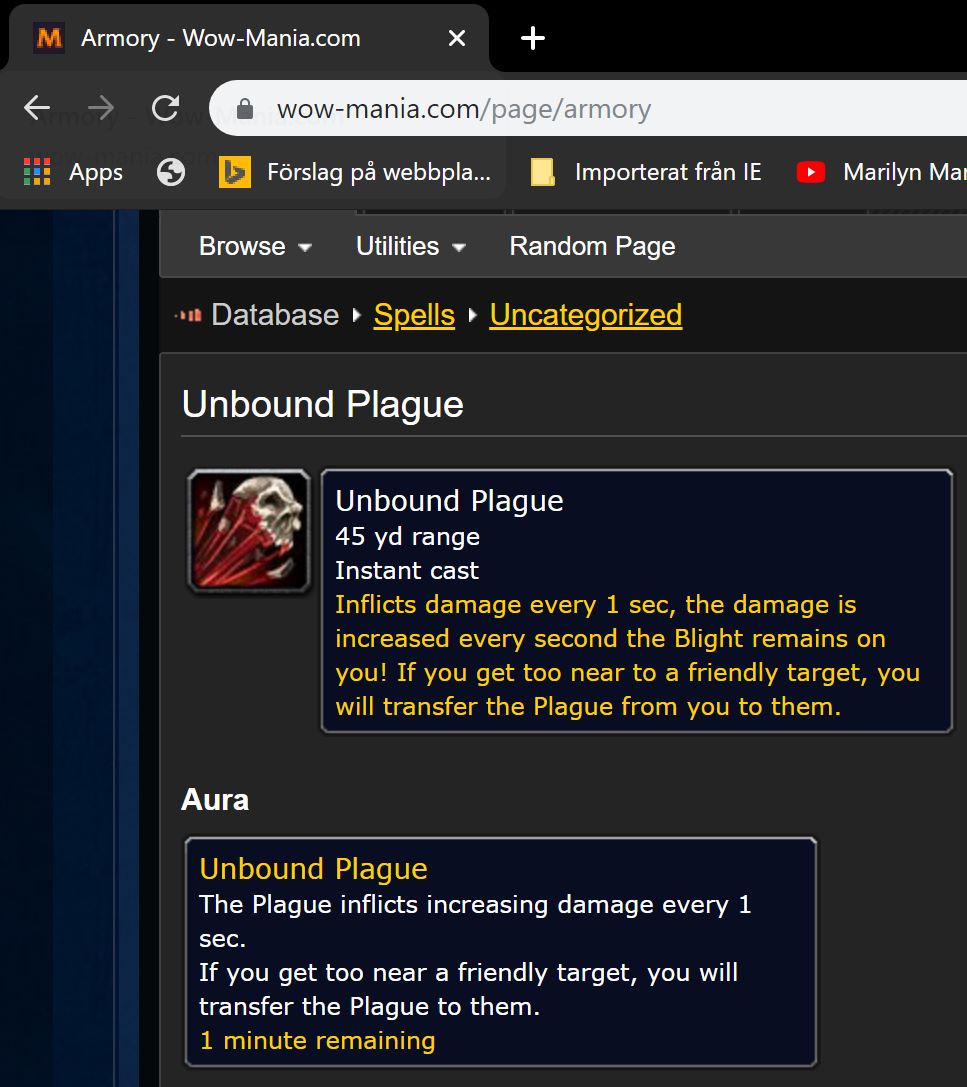 [Spell] Unbound Plague / Plague Sickness · Issue #3765 · WoWManiaUK/Redemption · GitHub