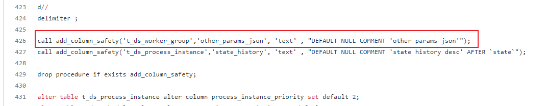 [Bug] [dolphinscheduler-dao] Upgrade to 3.1.0 release version: t_ds_worker_group do not contain ...