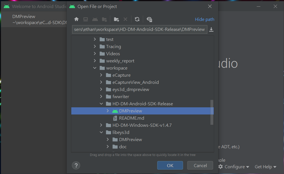 GitHub - eYs3D/HD-DM-Android-SDK-Release: Android DMPreview release repository