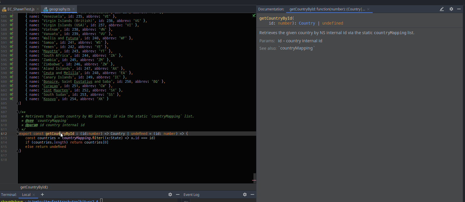 bring Webstorm like documention panel to vscode (aka showhover in its own panel) · Issue #93696 ...