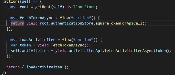 Error 'Type alias 'IStore' circularly references itself' when used inside generator function ...