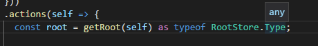 Error 'Type alias 'IStore' circularly references itself' when used inside generator function ...