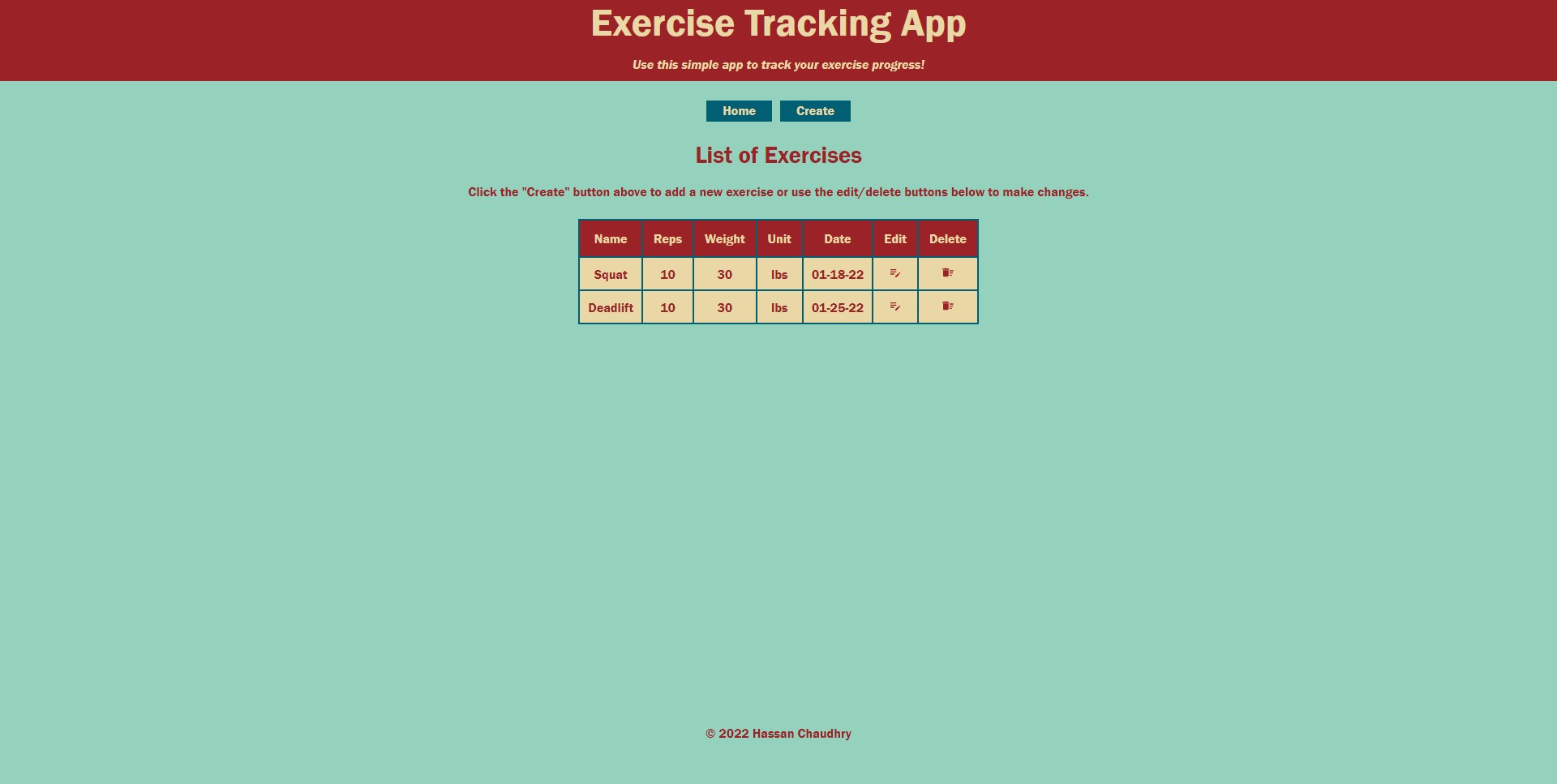 GitHub - hnchaudhry/MERN-Exercise-Tracking-App