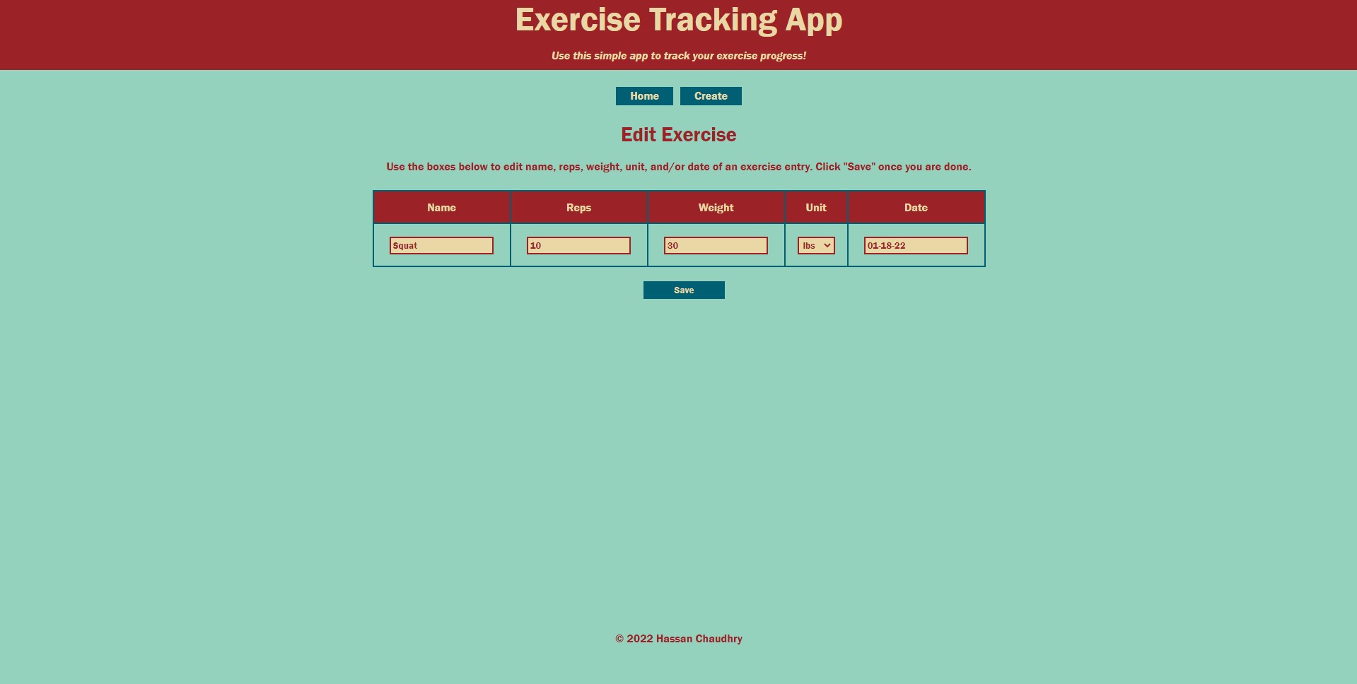 GitHub - hnchaudhry/MERN-Exercise-Tracking-App