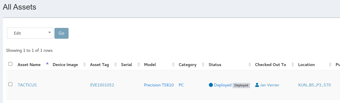 [feature Request] Switch To Show Location Assets Checked Out To User · Issue 11240 · Snipe