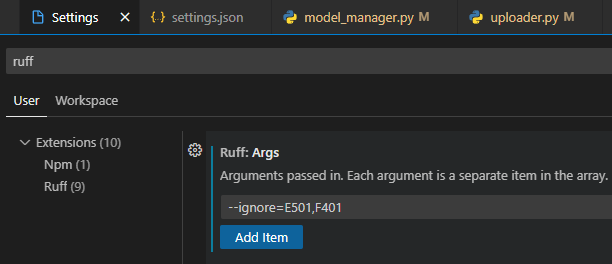 how to modify "Ruff(E501) Line too long" · Issue #172 · astral-sh/ruff-vscode · GitHub