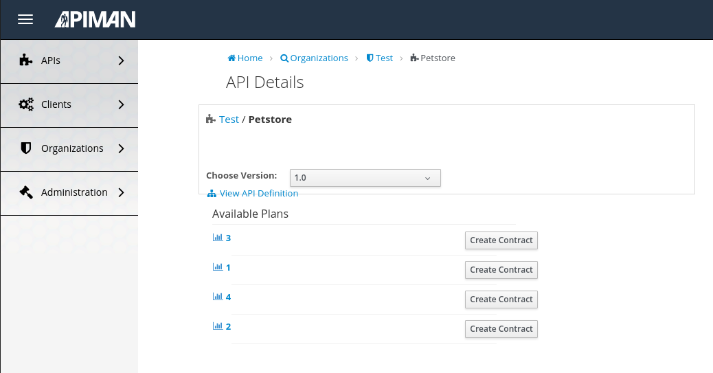'View API Definition' link & available plans list overflow container on All APIs -> API Details ...
