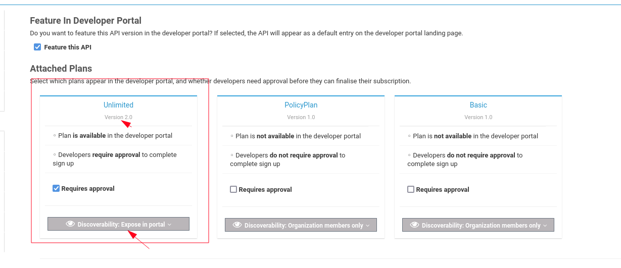 Discoverability Level could be displayed on the wrong plan · Issue #2002 · apiman/apiman · GitHub