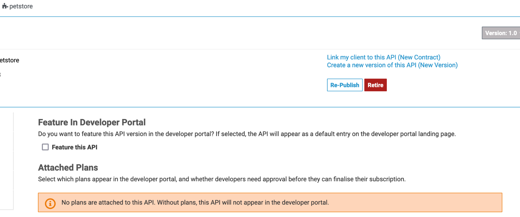 Warn box must be dropped in developer portal tab · Issue #2096 · apiman ...